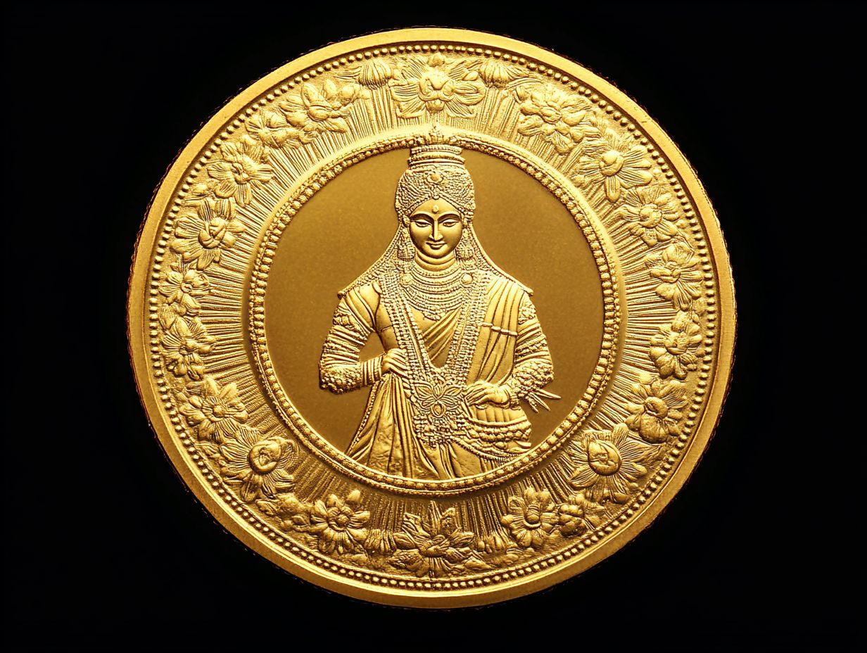 1/2 oz Indian Gold Mohur - Gold Investment Authority