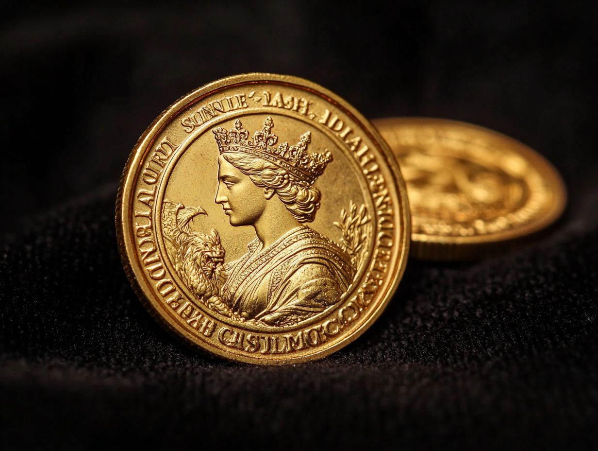 1/2 Sovereign British Gold Coin - Gold Investment Authority