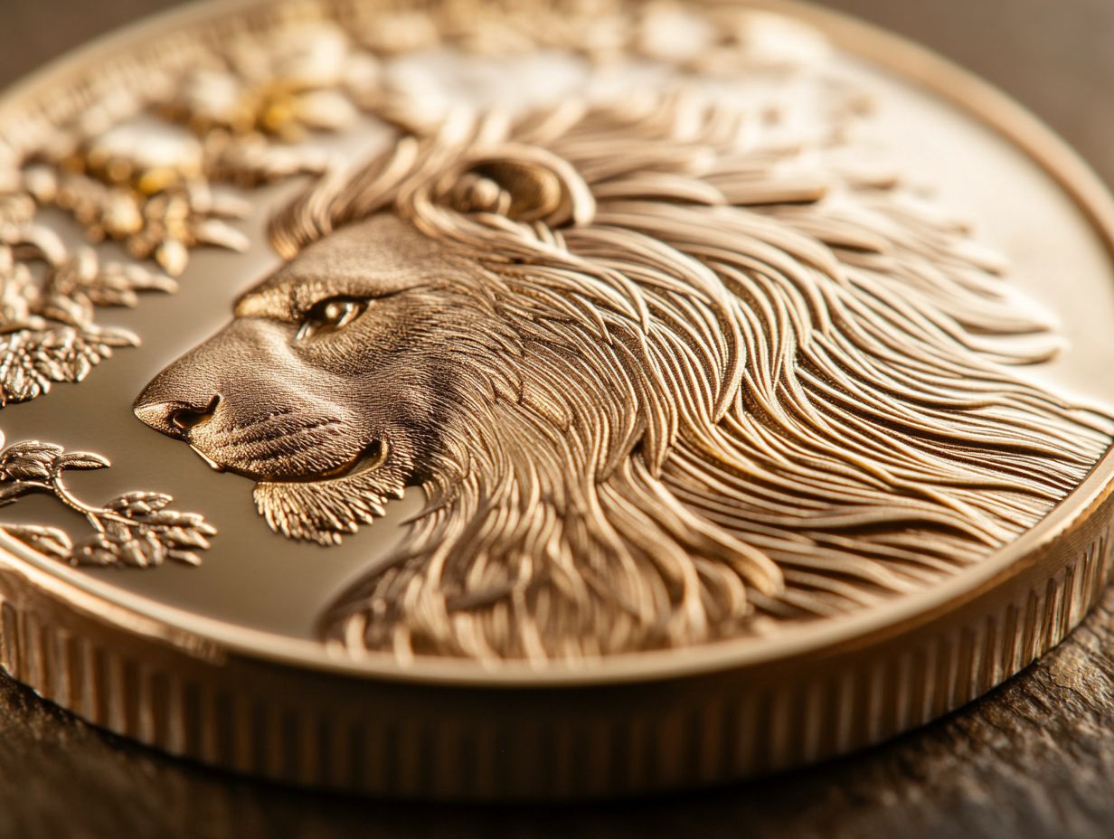1/4 oz British Gold Queen’s Beast - Gold Investment Authority