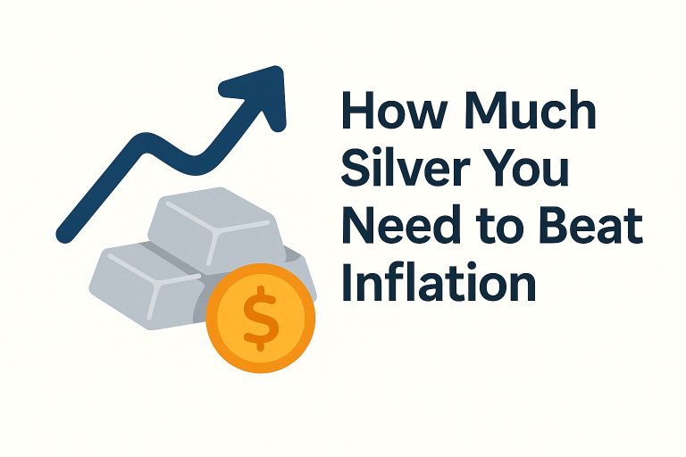 How Much Silver You Need to Beat Inflation - Gold Investment Authority
