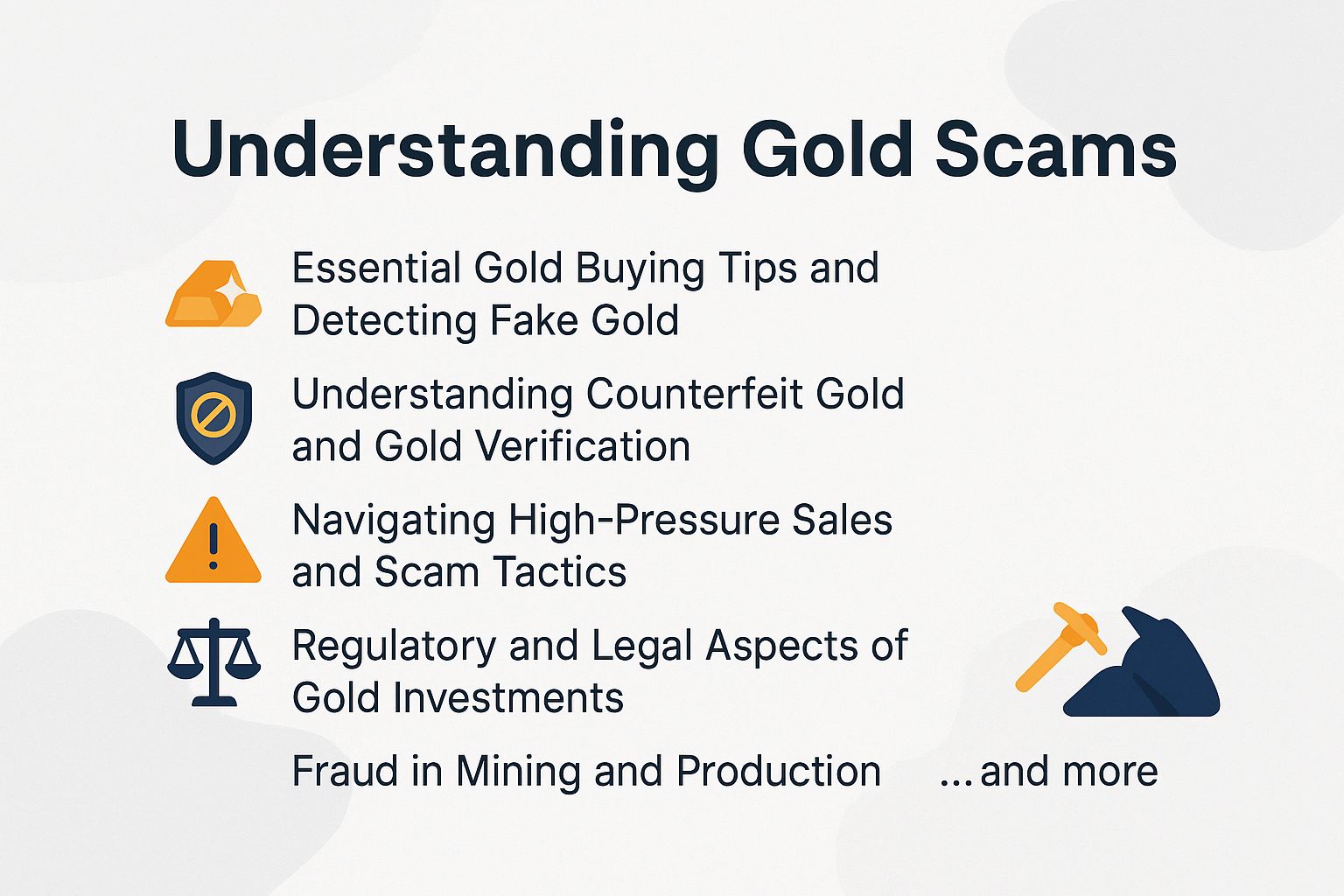 How to Avoid Fake Gold Dealers and Scams - Gold Investment Authority