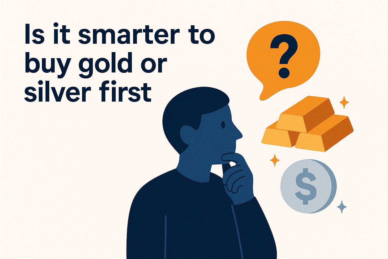 Is it smarter to buy gold or silver first - Gold Investment Authority