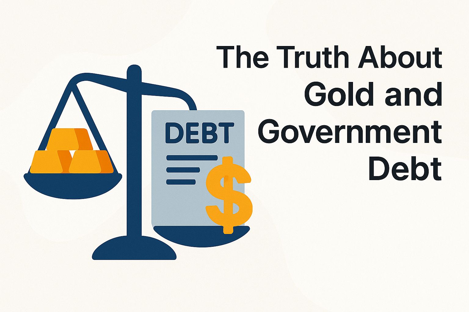 The Truth About Gold and Government Debt - Gold Investment Authority