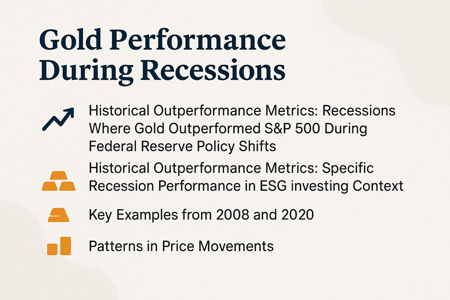 What the Next Recession Could Mean for Gold - Gold Investment Authority